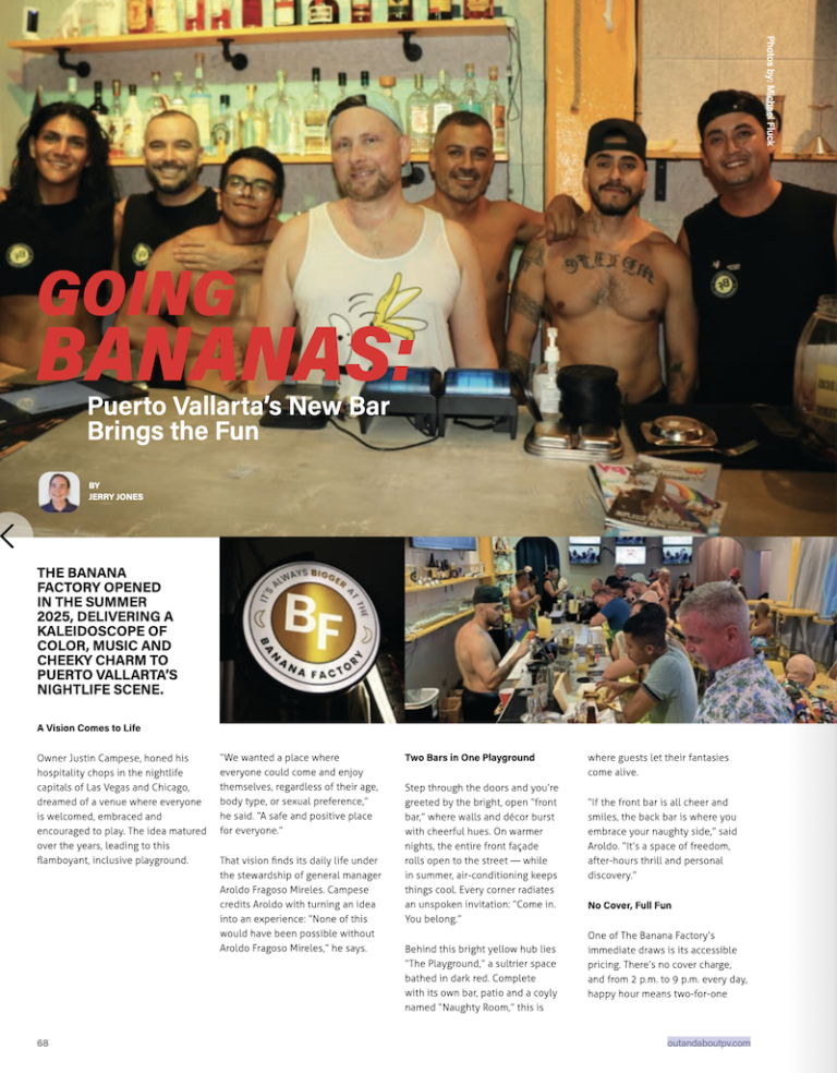 Going Bananas: El nuevo bar de Puerto Vallarta trae la diversión